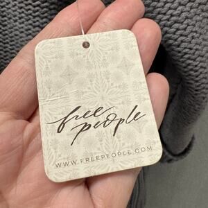 Free People | Sweaters | Free People Alli Vneck Sweater Oversize Boho ...